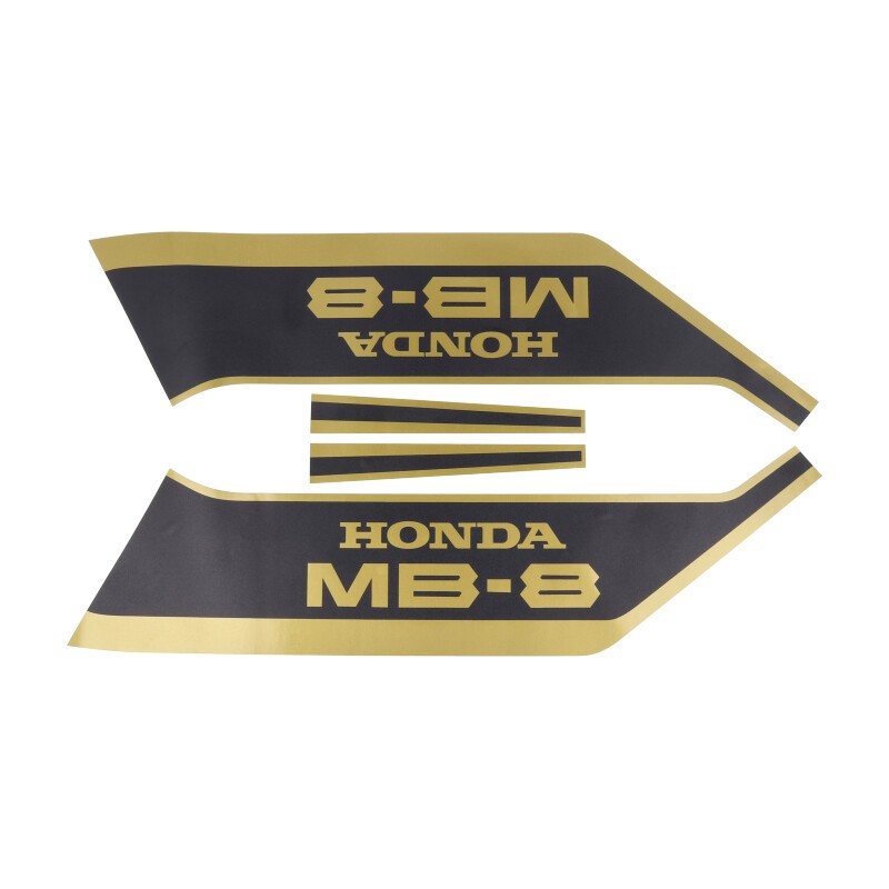 Stickerset Honda MB8 JPS Gold/Black - JMPB Parts