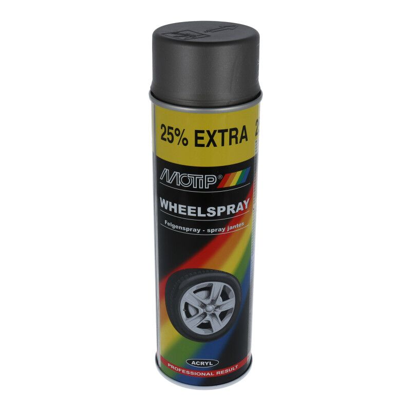 Motip Wheel Spray Grey - 500ML - JMPB Parts