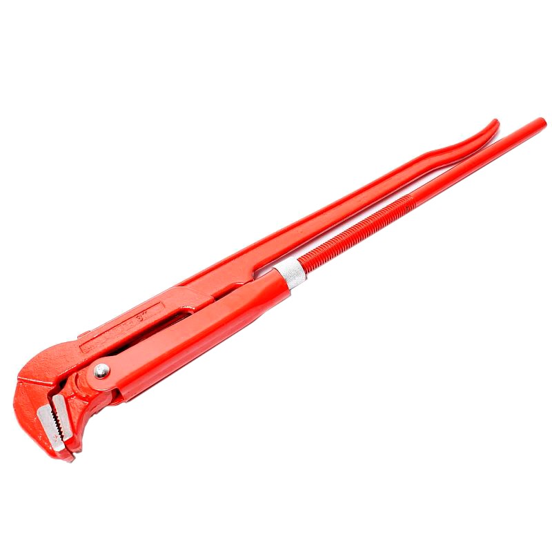 Pipe wrench 4'' Red 90 Degrees - JMPB Parts