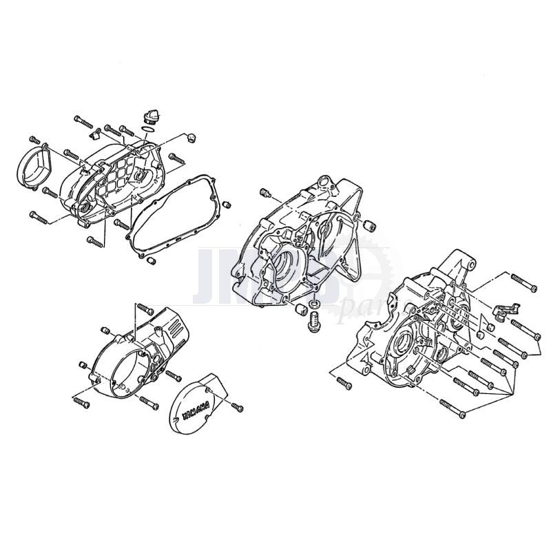 Engine Boltset Yamaha DT50MX - JMPB Parts