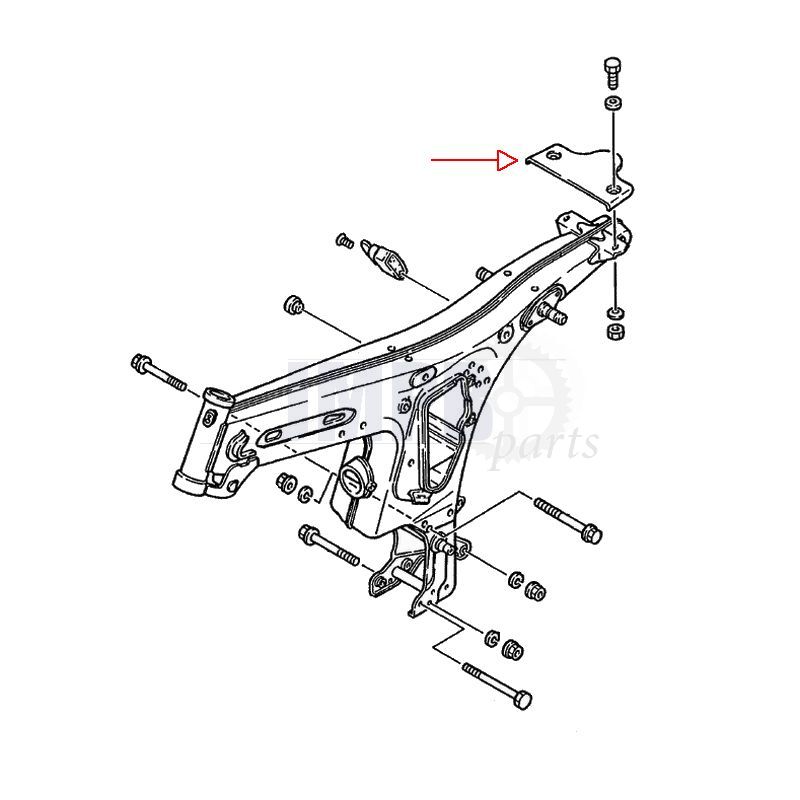 Frame Cover Yamaha FS1 - JMPB Parts