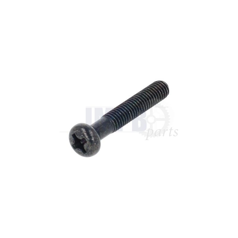 Cross head screw Black Yamaha M6X35 - JMPB Parts