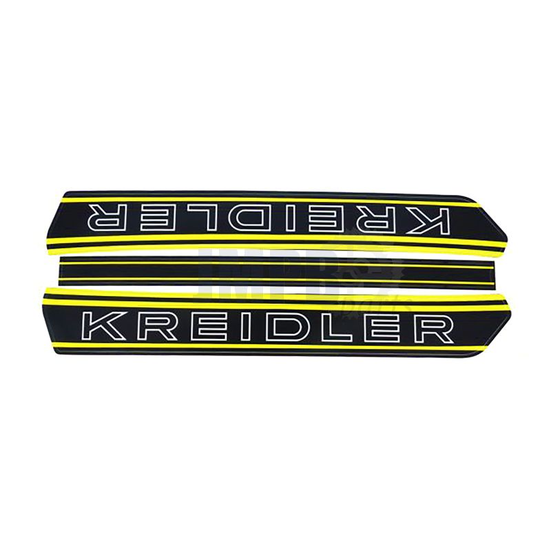 Tank Stickers Kreidler Black/Yellow - JMPB Parts