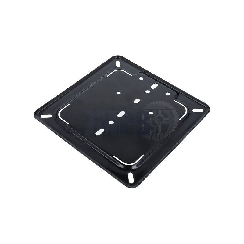 License Plate Holder Motorcycle Black Classic - JMPB Parts