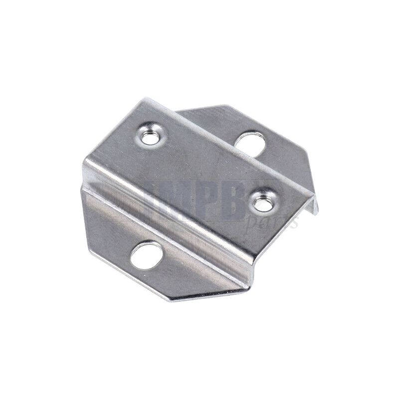 License Plate Holder Puch Maxi Stainless Steel - JMPB Parts
