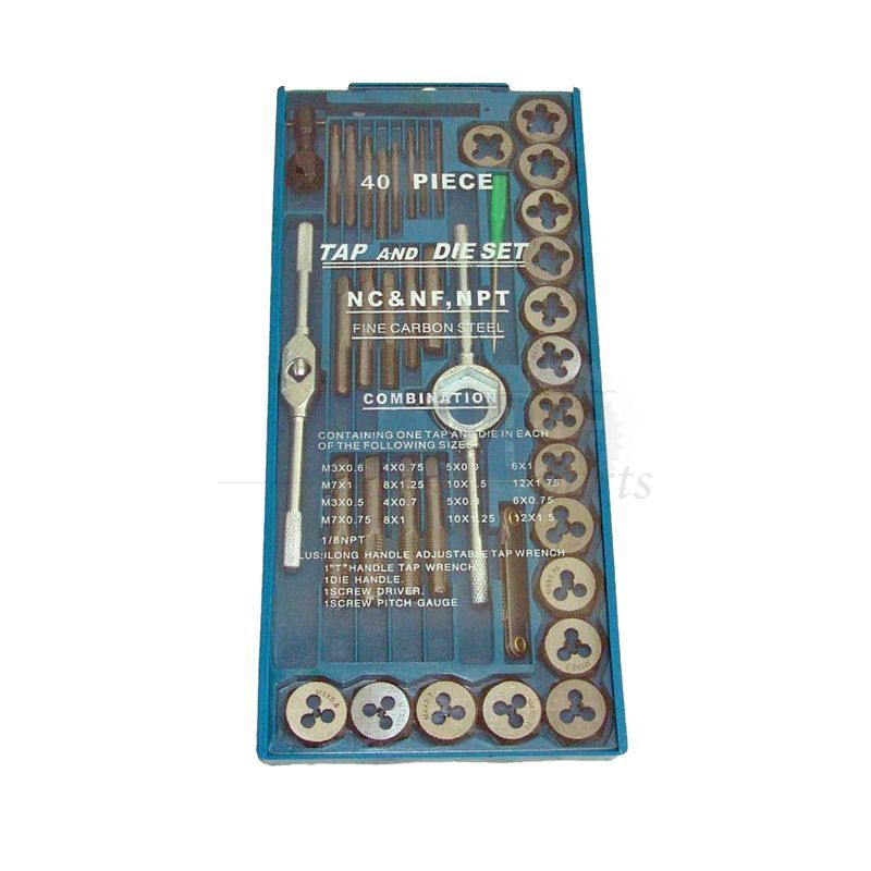 Tap and Die Set - 40 pieces - JMPB Parts