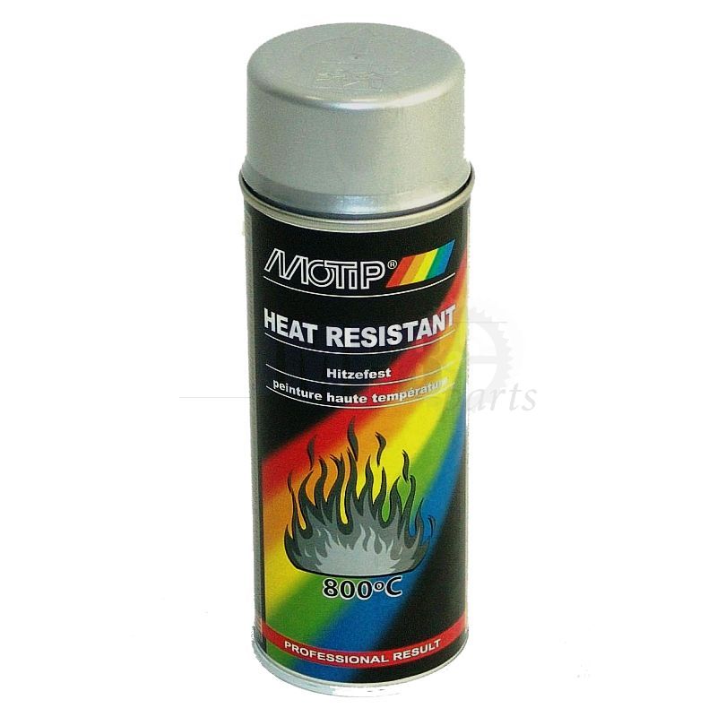 Motip Heat resistant paint | Silver - JMPB Parts