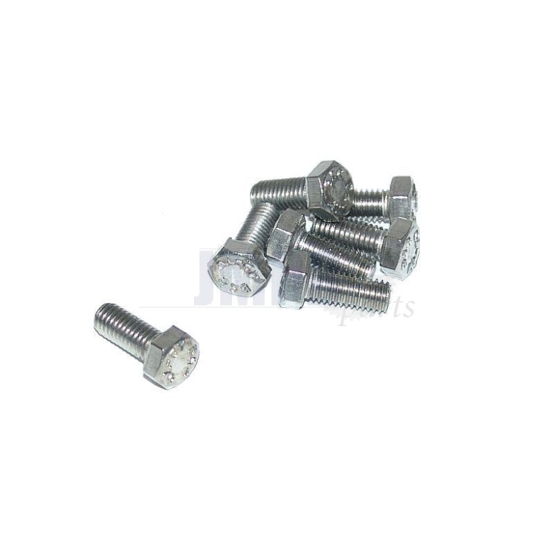 Hex bolt M5X12 SS Din 933 - JMPB Parts