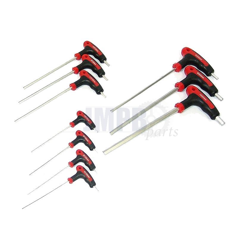 Allen key T-Handle set 10-Pieces - JMPB Parts