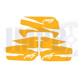 Stickerset Honda MT5 Yellow Ripped - JMPB Parts