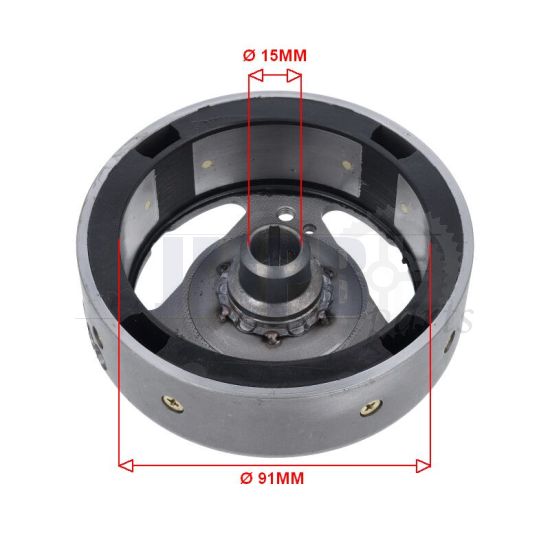 Flywheel Electronic Ignition Counterclockwise - JMPB Parts